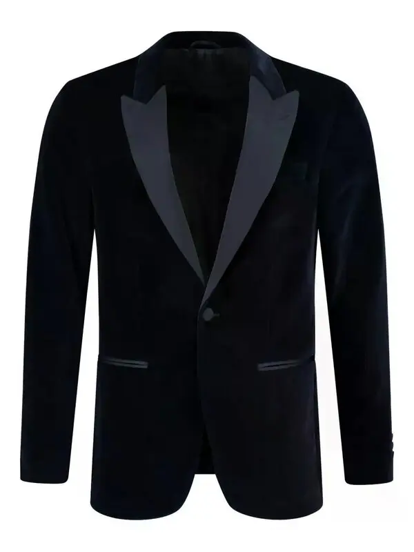 HACKETT Satin-trim Blazer