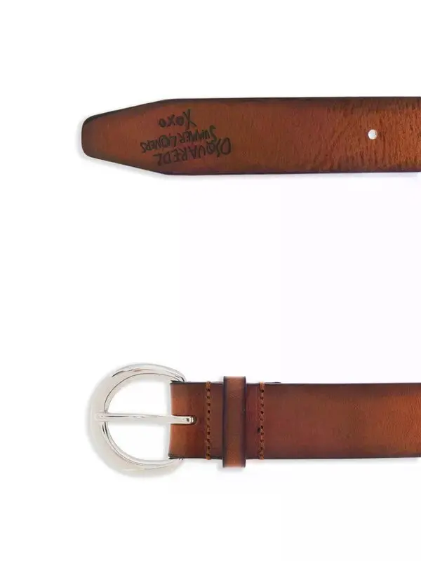 Dsquared2 Round-buckle Belt