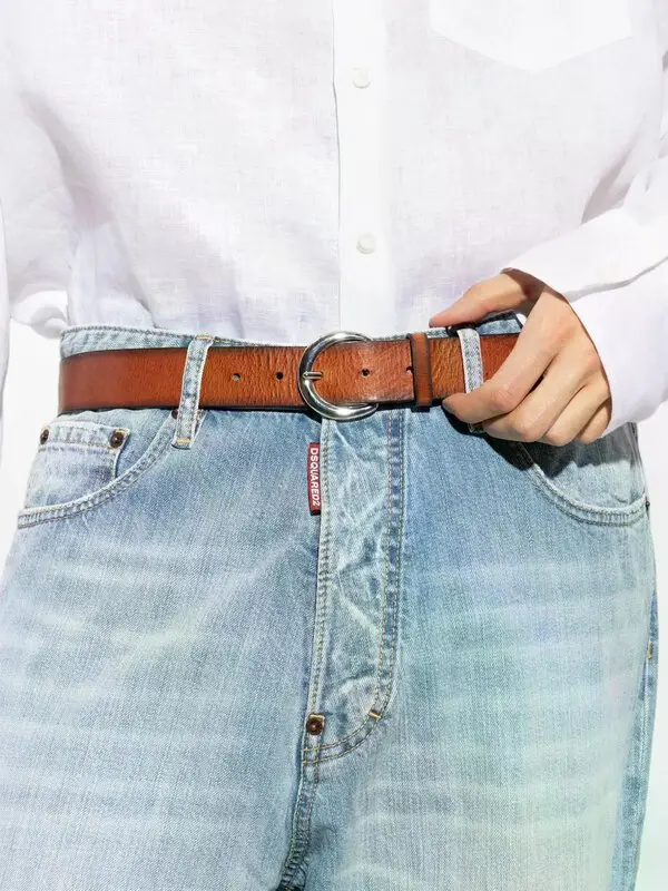 Dsquared2 Round-buckle Belt