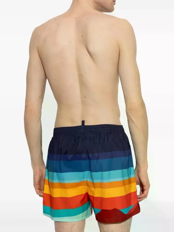 Dsquared2 Tropical Landscape Swim Shorts
