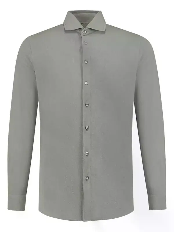 DORIANI CASHMERE Long-sleeved Shirt - Grey