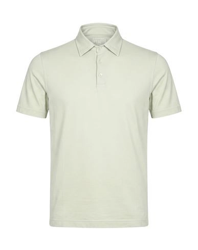 Fedeli Polo Shirt Light Size Cotton, Elastane - Green