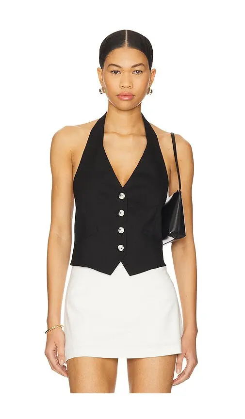 Veronica Beard Arabella Vest - Black