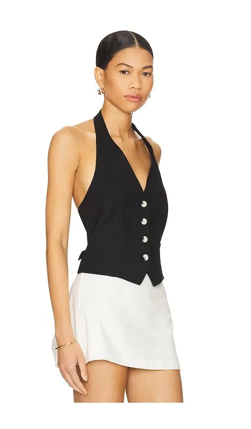 Veronica Beard Arabella Vest - Black