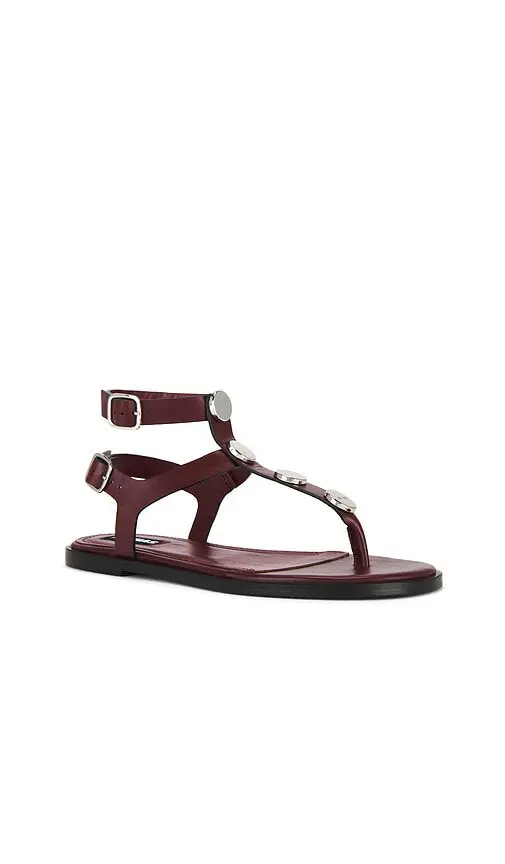 ALOHAS Xena Sandals - Burgundy