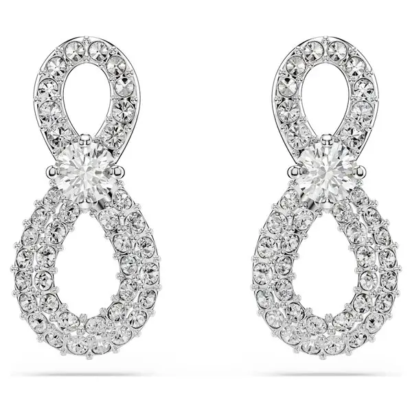 SWAROVSKI Hyperbola Stud Earrings - White