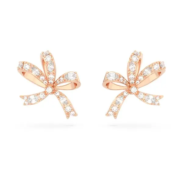 SWAROVSKI Hyperbola Stud Earrings - White
