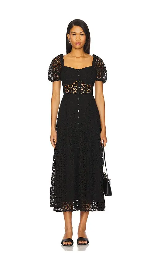 heartloom black lace dress Women's Heartloom Emma Fit & Flare Lace Dress, Size X-Small