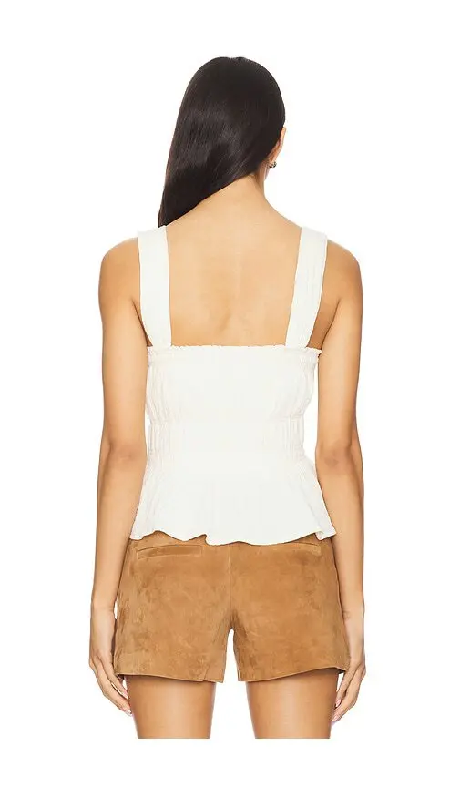 Steve Madden Gabrielle Peplum Top