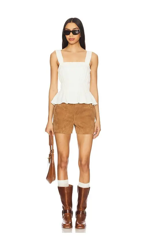 Steve Madden Gabrielle Peplum Top