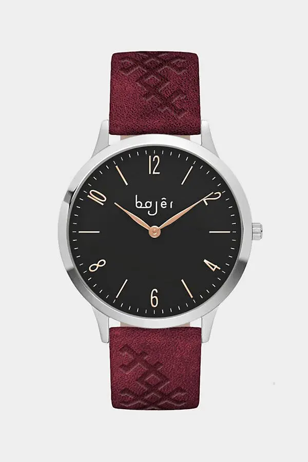 BAJER Artemita Watch - Burgundy