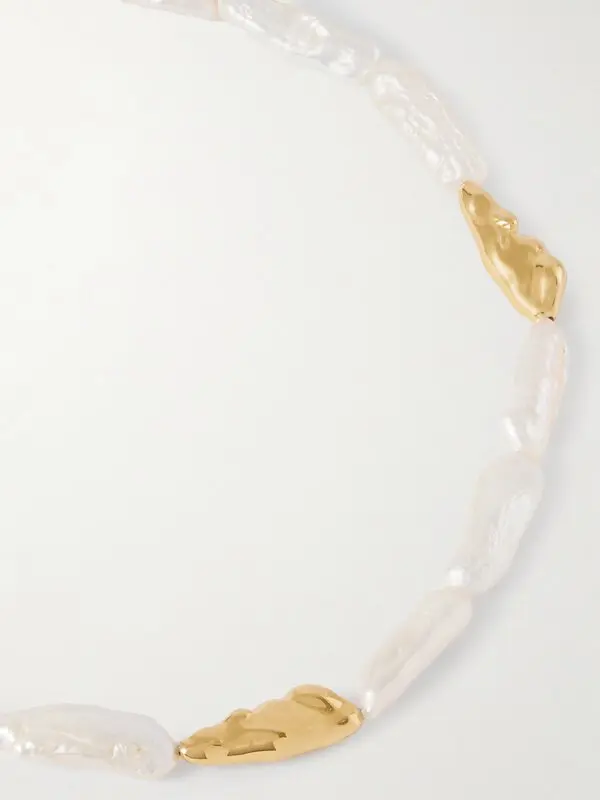Pacharee Birch Pearl Necklace