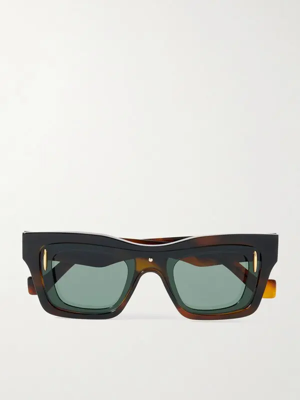 Loewe Square-frame Tortoiseshell Sunglasses - Brown