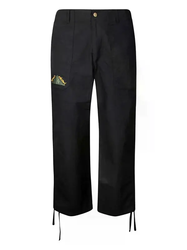 BRAIN DEAD Embroidered-pocket Trousers