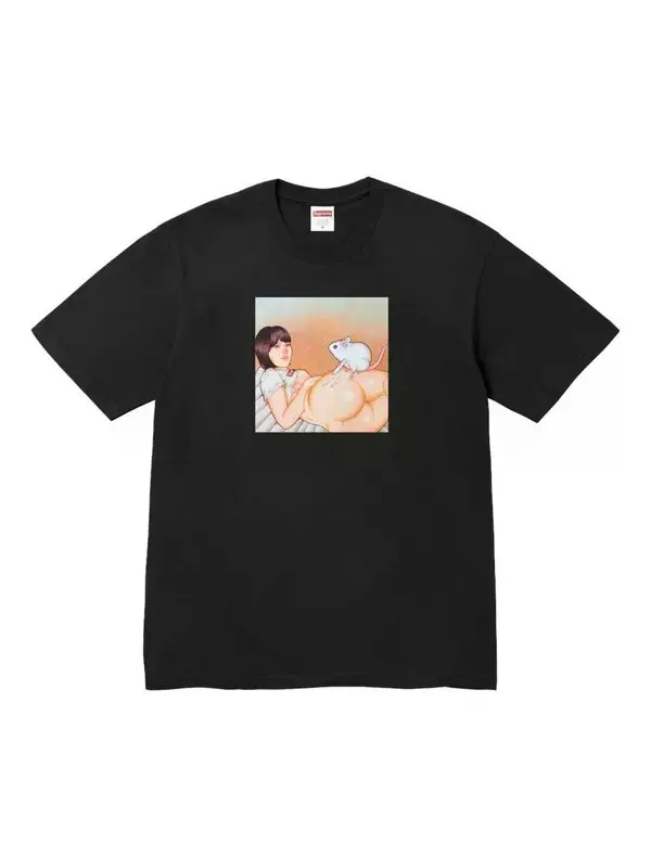 Supreme Mouse Ss25 T-shirt - Black