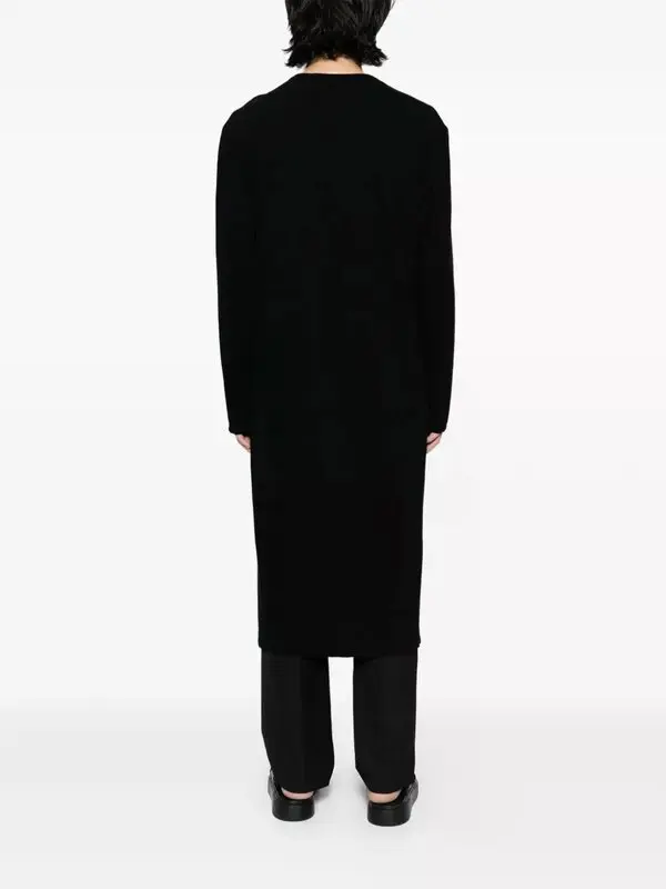 Yohji Yamamoto Twisted Jersey Coat