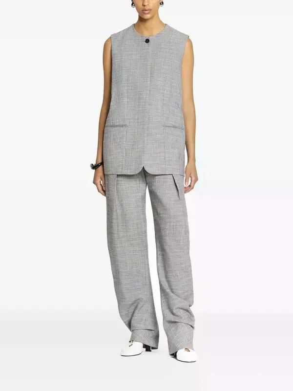 LANVIN Round Neck Waistcoat