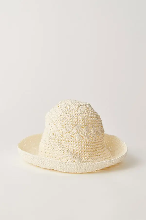 Clyde Lace Bell Straw Hat