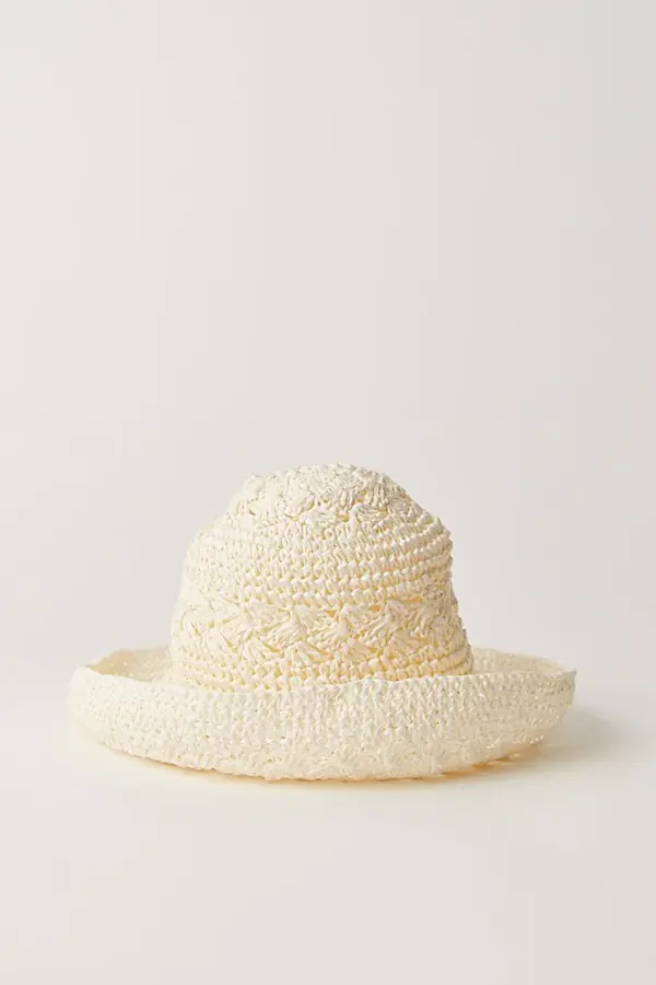 Clyde Lace Bell Straw Hat