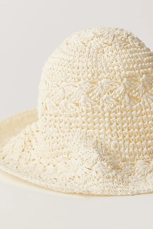 Clyde Lace Bell Straw Hat