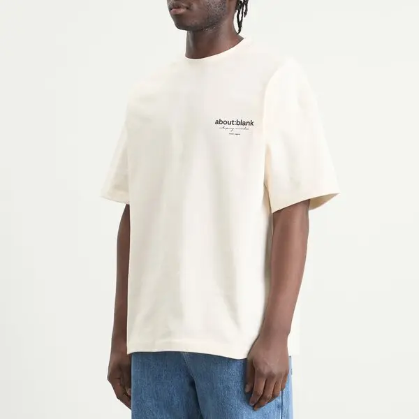 ABOUT:BLANK Reverse T-shirt