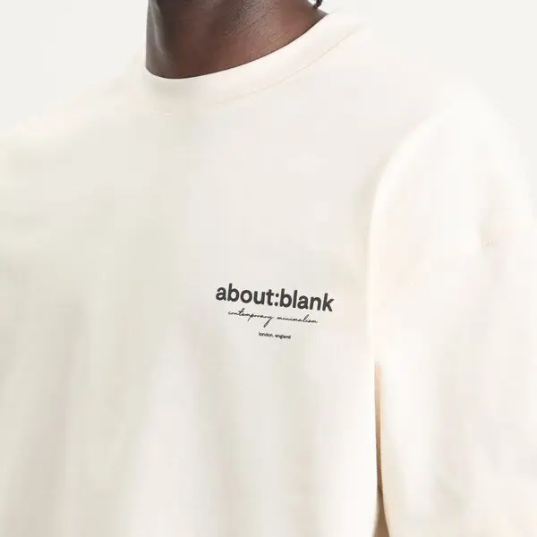 ABOUT:BLANK Reverse T-shirt