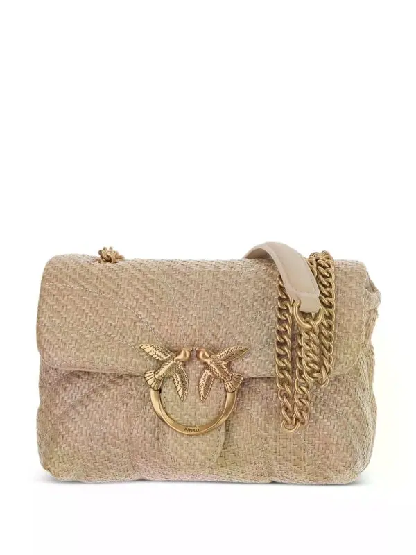 Pinko Raffia Cross Body Bag