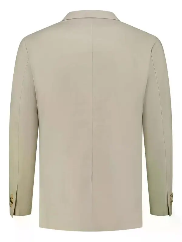 LUIGI BORRELLI Single-breasted Blazer - Neutrals