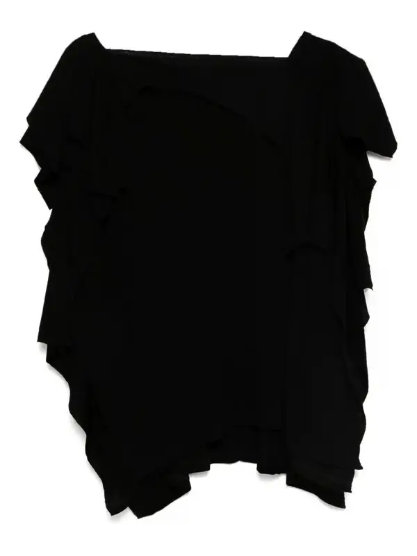 Yohji Yamamoto Draped Twisted Vest