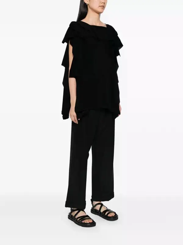Yohji Yamamoto Draped Twisted Vest