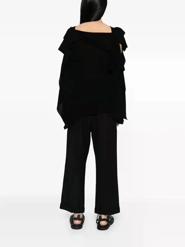 Yohji Yamamoto Draped Twisted Vest