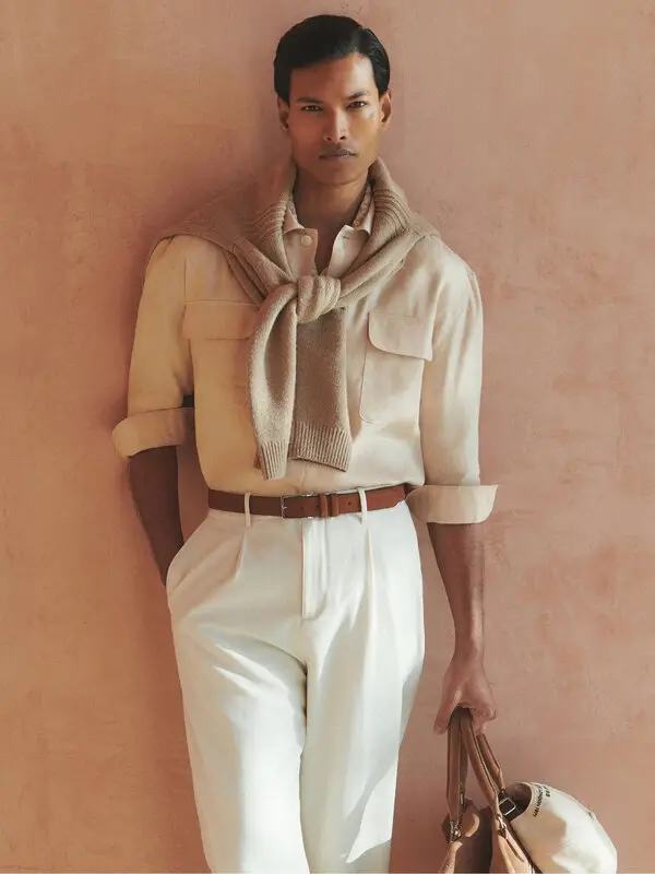 REISS Eze Linen Twin-pocket Overshirt