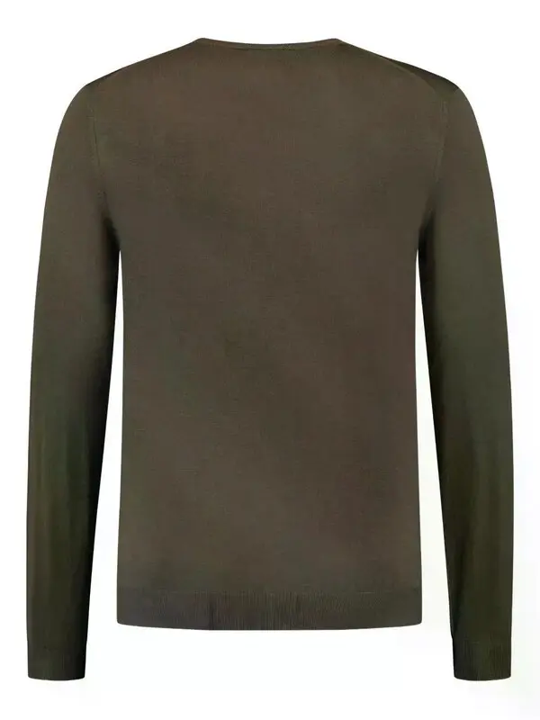 ZANONE Crew Neck Jumper - Green