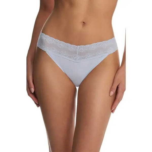 Natori Bliss Perfection Thong - Frosted Sky