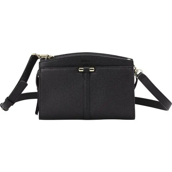 BOSS Lidney Leather Crossbody Bag