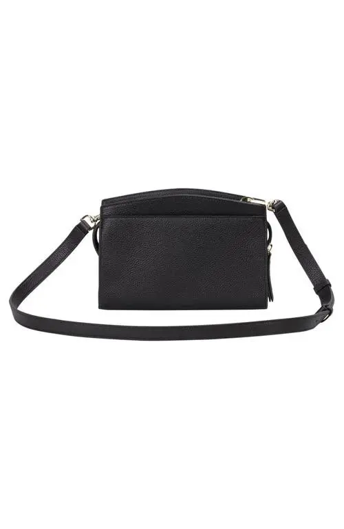 BOSS Lidney Leather Crossbody Bag