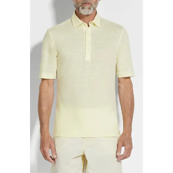 Zegna Linen Polo