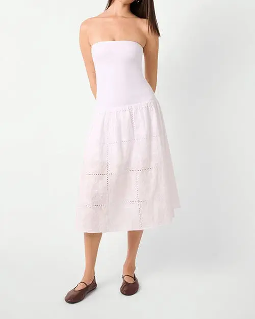 white christmas dresses Lettuce Edge Midi Dress – WeWoreWhat