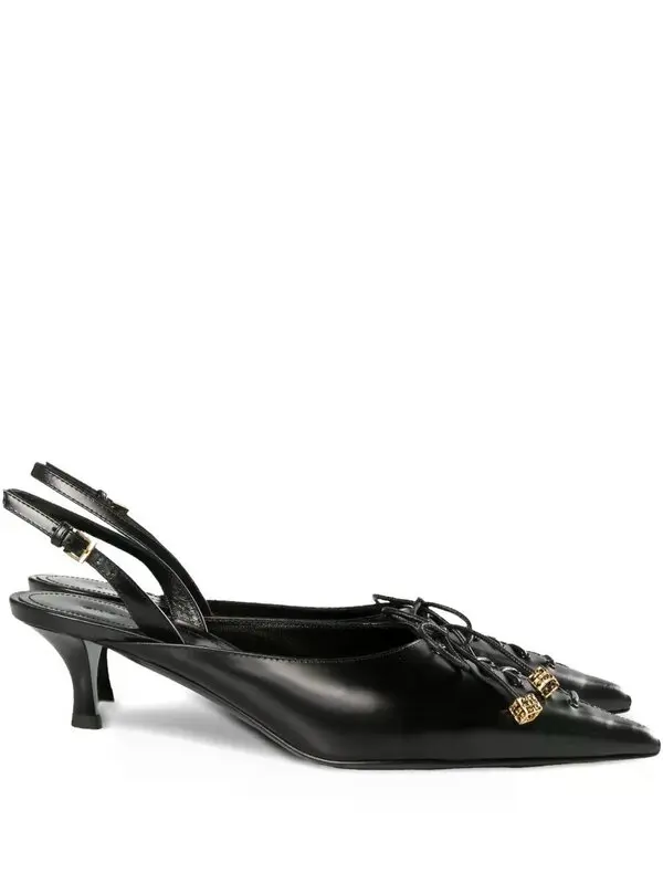Givenchy Lace-up Slingback Pumps