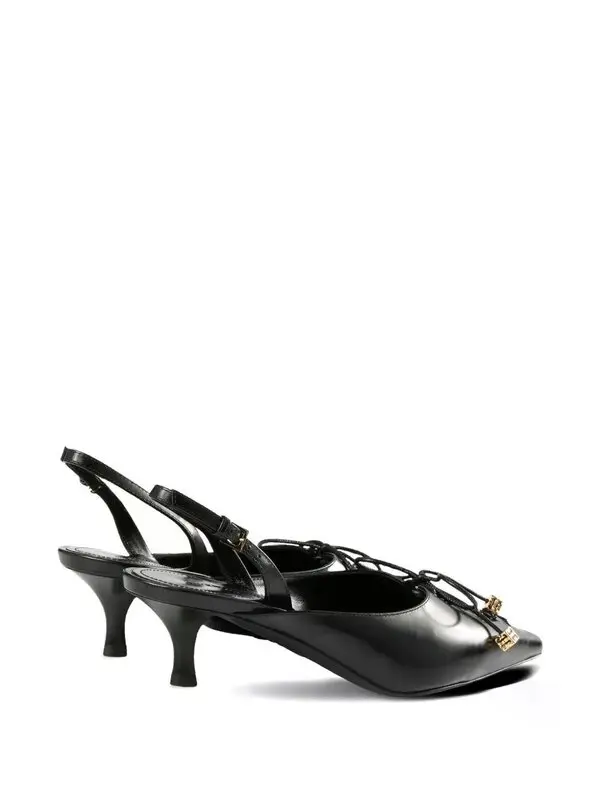 Givenchy Lace-up Slingback Pumps