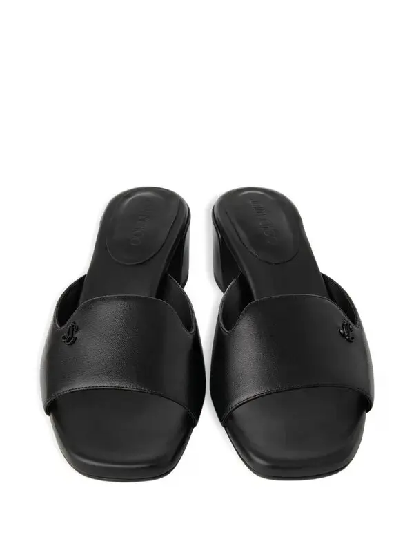 JIMMY CHOO Dina Sandals - Black
