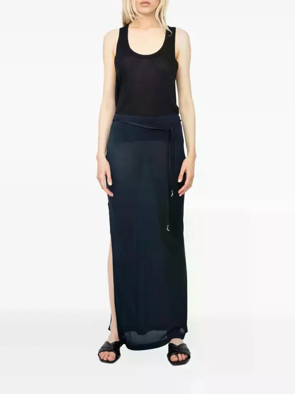 Zadig&Voltaire Side-slit Maxi Skirt