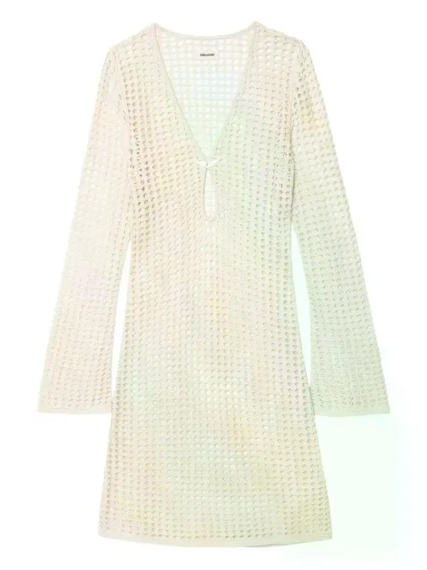 Zadig&Voltaire Ranyra Mini Dress - Neutrals