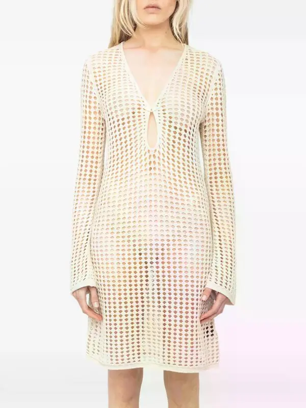 Zadig&Voltaire Ranyra Mini Dress - Neutrals