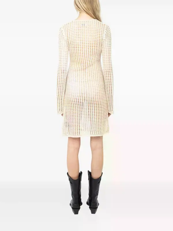 Zadig&Voltaire Ranyra Mini Dress - Neutrals
