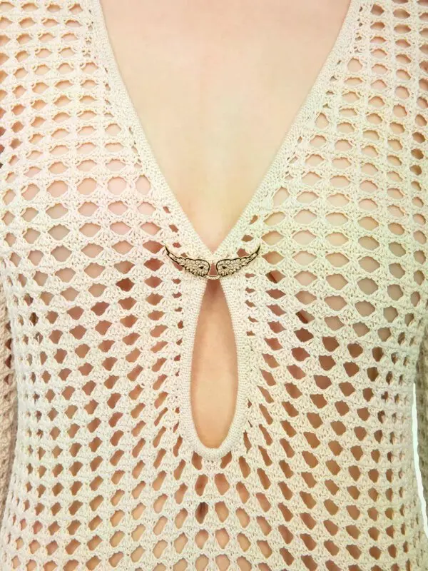 Zadig&Voltaire Ranyra Mini Dress - Neutrals