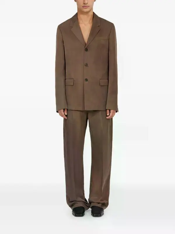 FERRAGAMO Tailored Trousers - Brown