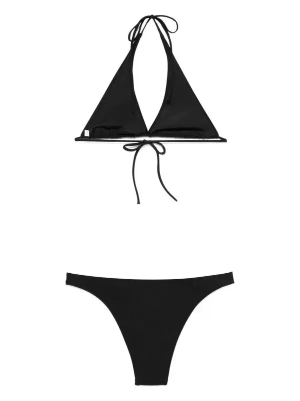 LIDO Triangle Bikini Set - Black