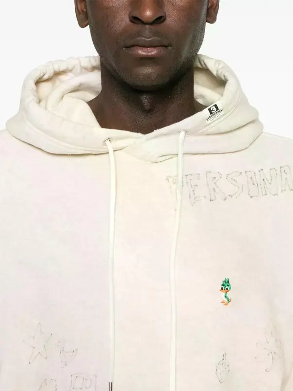 Mihara Yasuhiro Graffiti-print Hoodie
