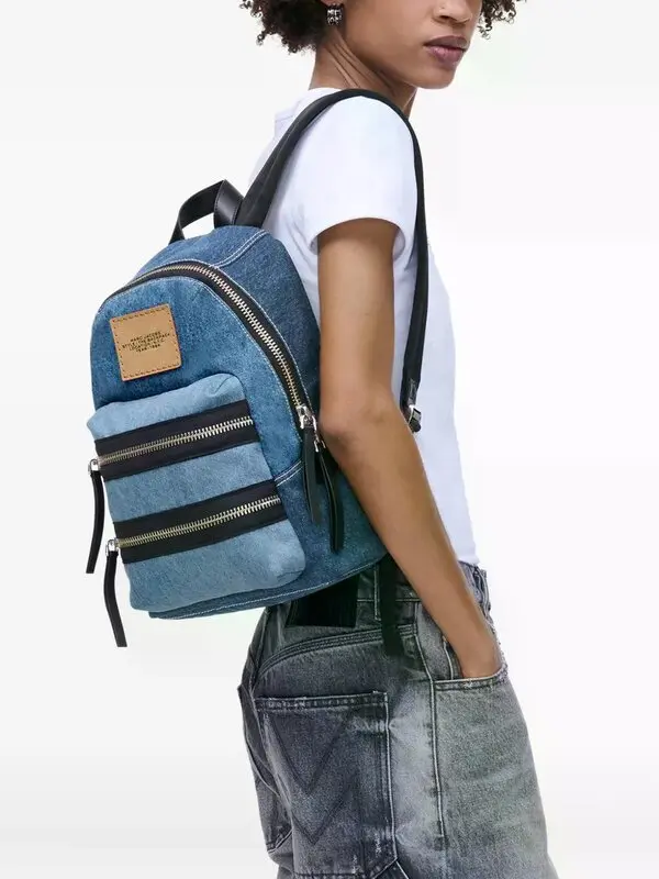 Marc Jacobs Medium Denim Backpack - Blue